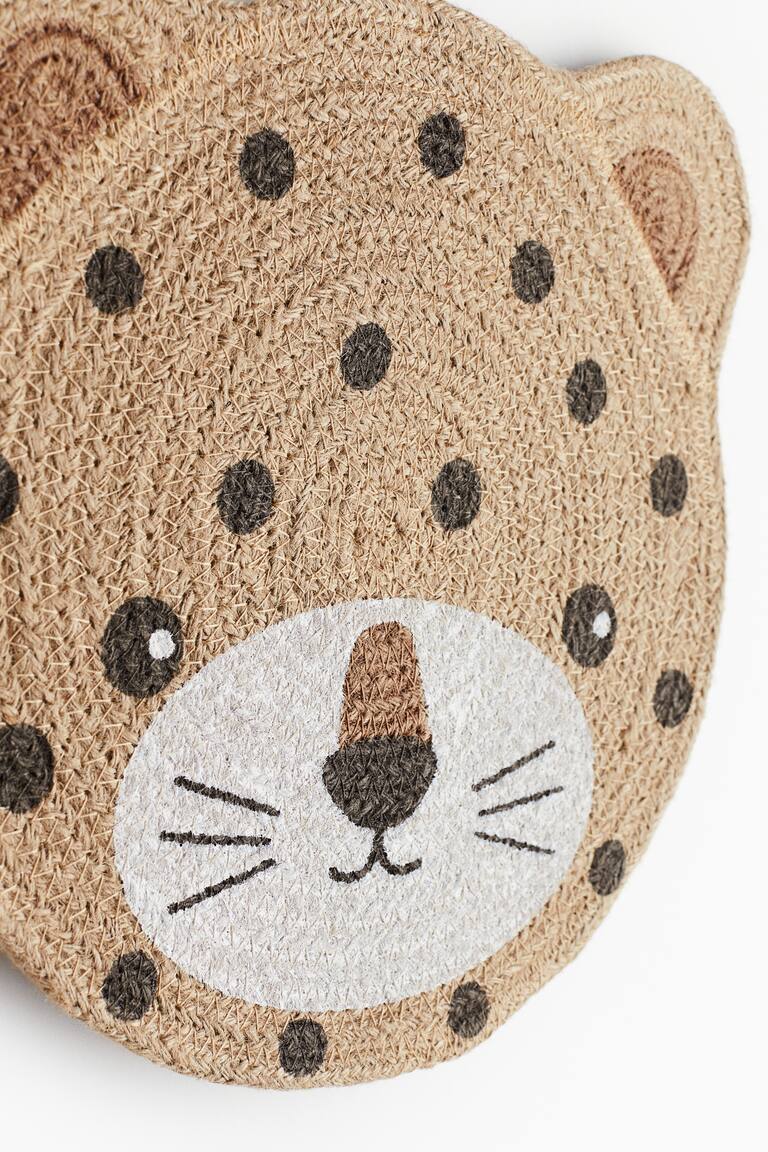 Jute Wall Decoration - Beige/leopard - Home All | H&M US