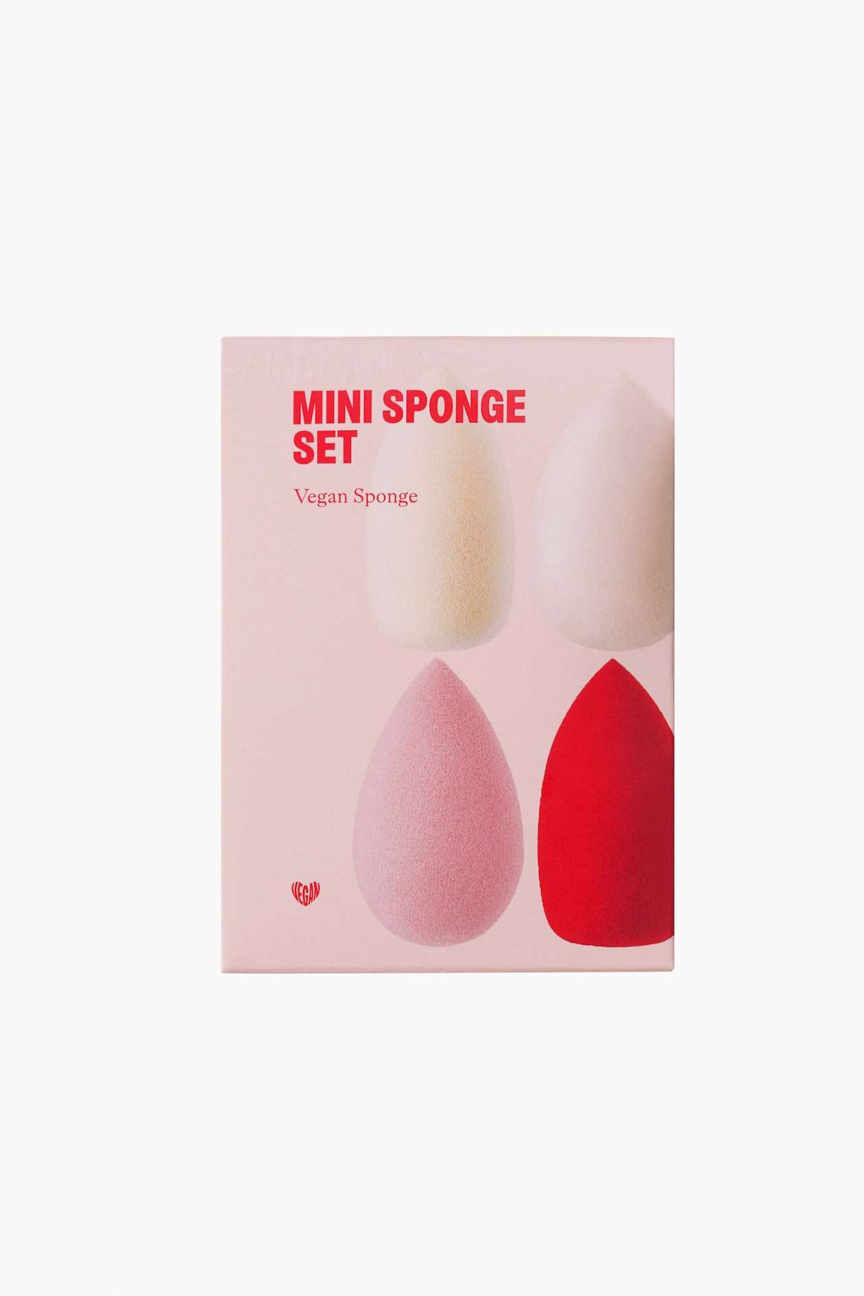 4-pack Mini Makeup Sponges - Dusty pink - Beauty all | H&M US