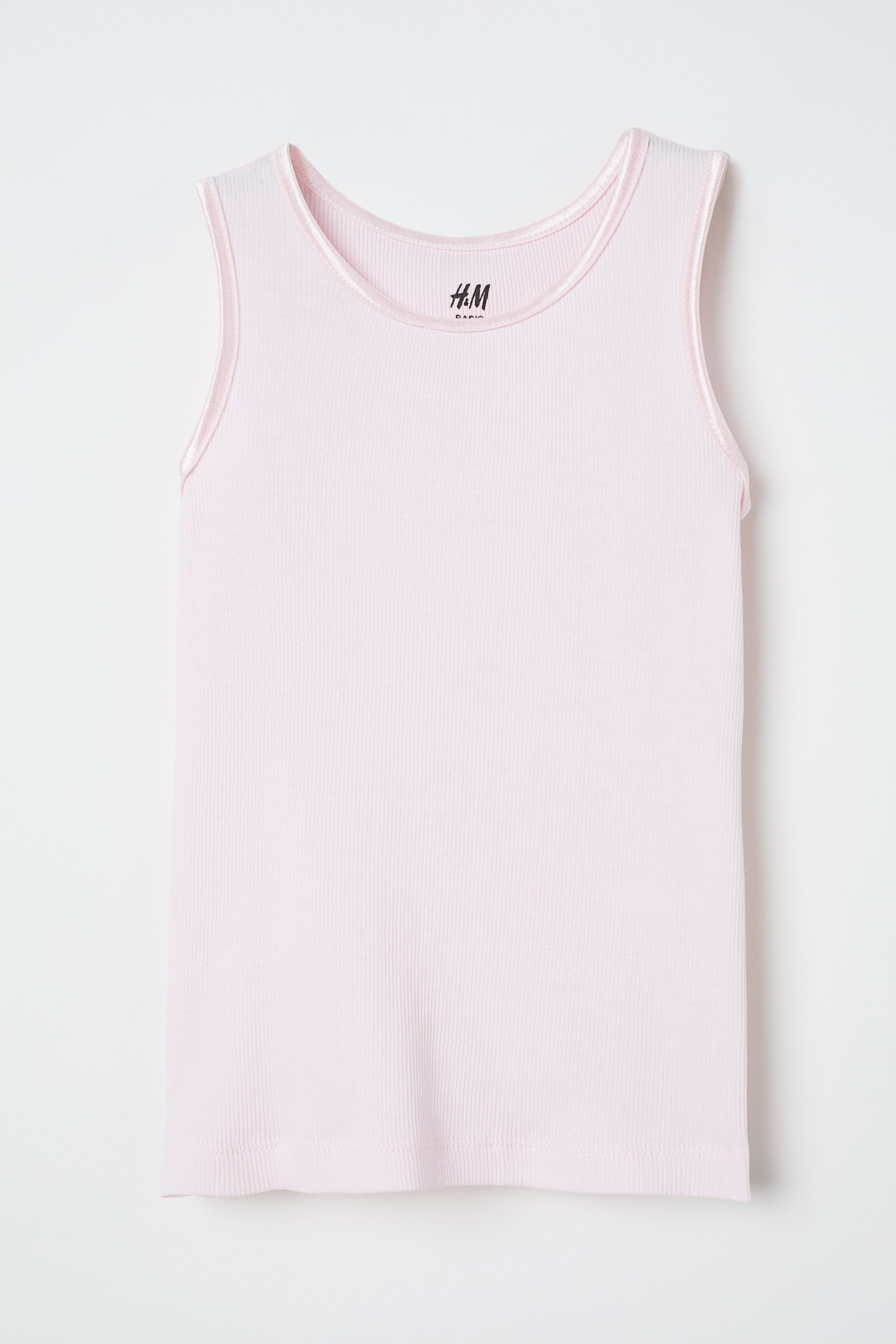 Cotton Tank Top - Sleeveless - Light pink - Kids | H&M CA
