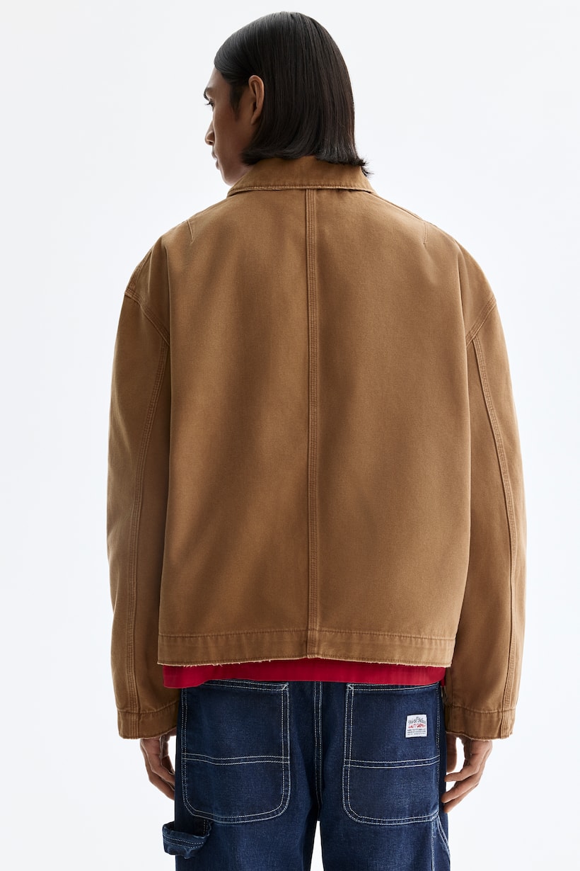Men’s Dark beige Collared jacket | H&M IN