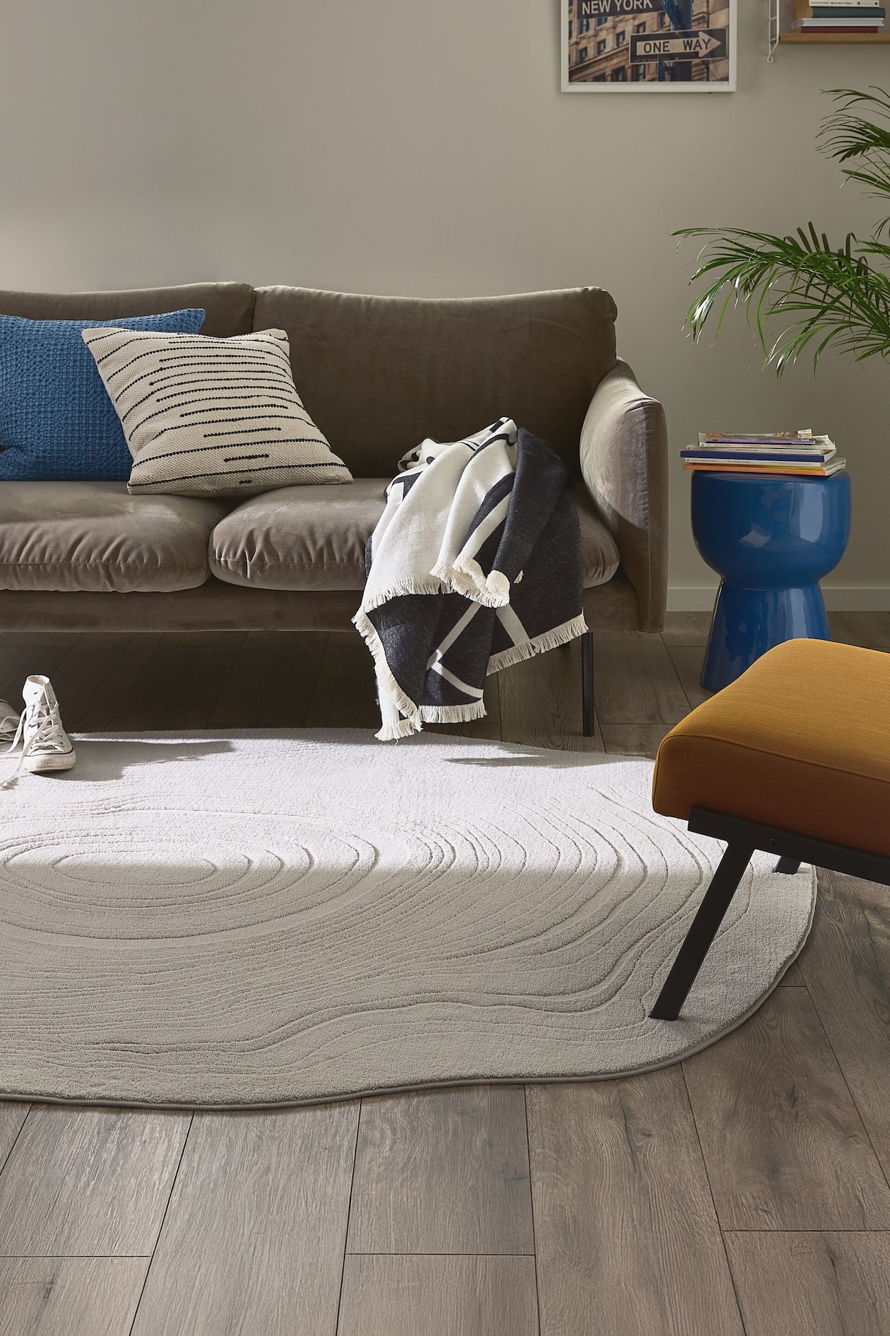 Tapis Lavable Pam - Gris - benuta - Home All | H&M FR