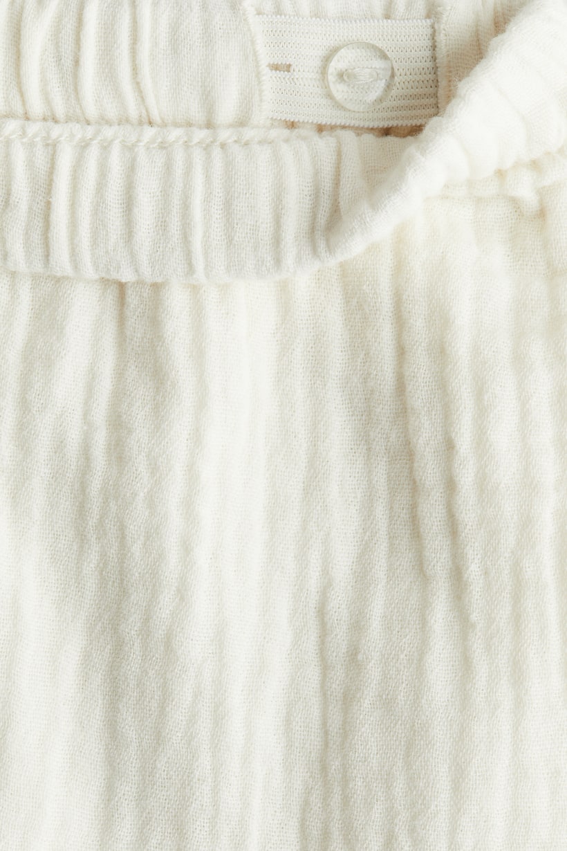 2-piece Muslin Set - White - Kids | H&M US