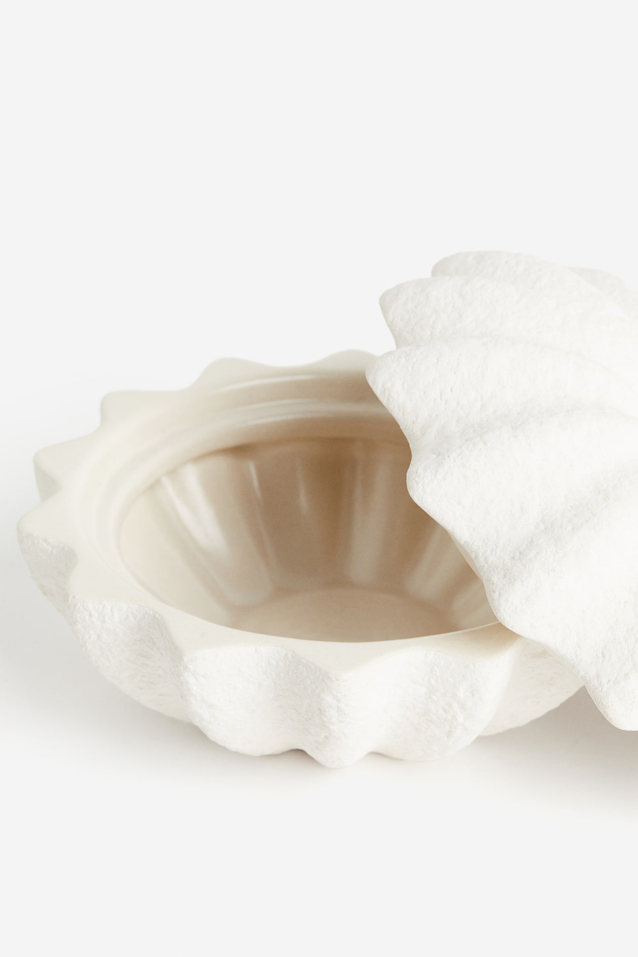 Stoneware box - White - Home All | H&M GB