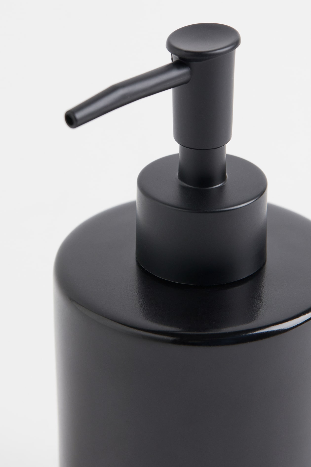 Earthenware Soap Dispenser - Black - Home All | H&M US