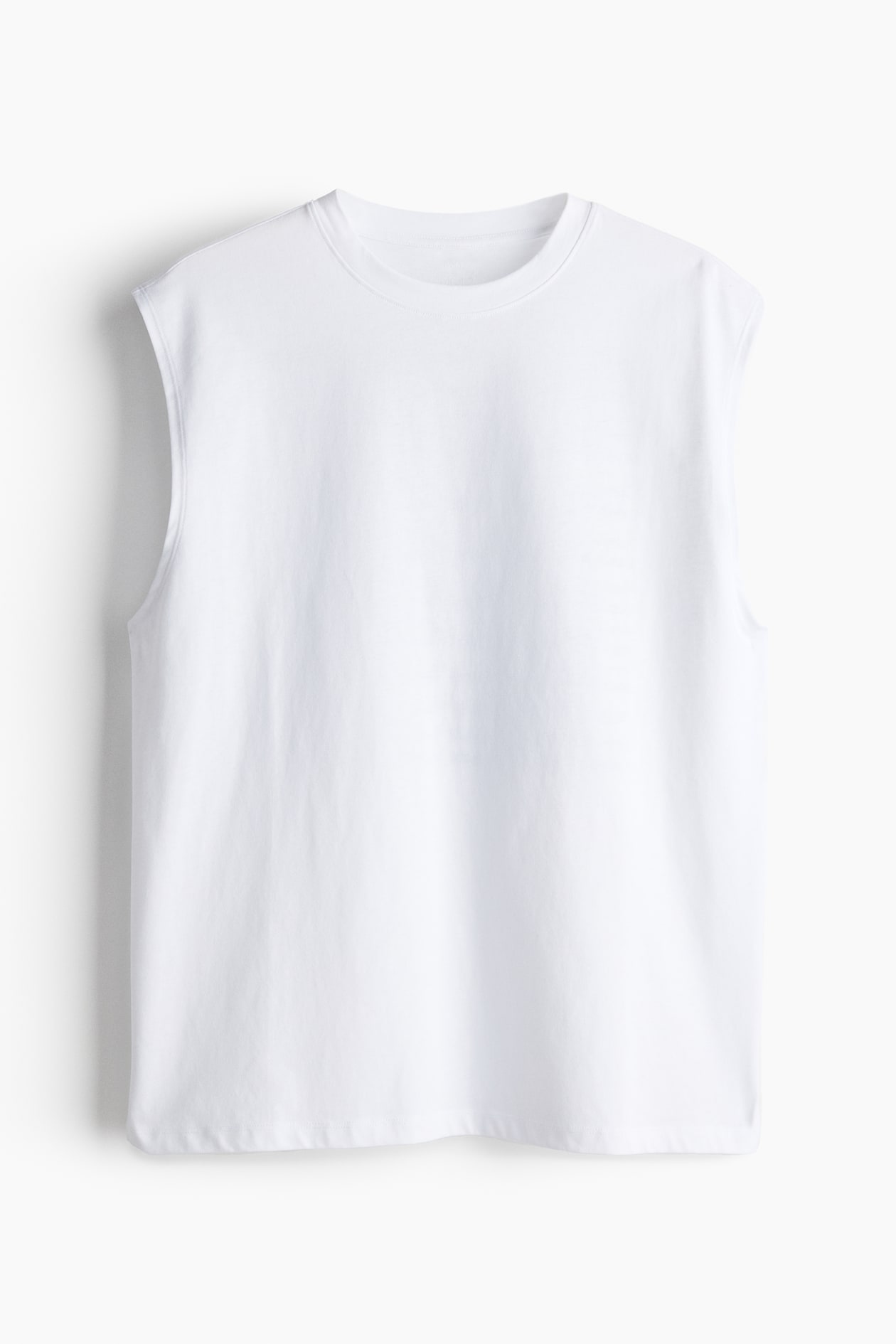 Men’s White/Slice It Loose Fit Activewear Tank With DryMove™ | H&M AU