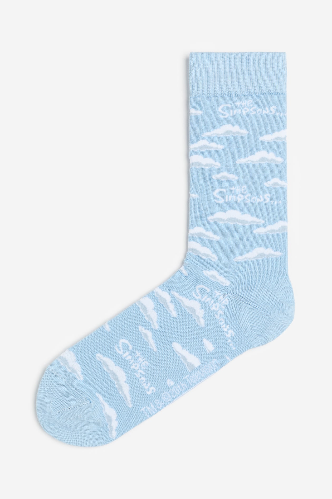 Motif-Detail Socks - Blue/The Simpsons - Men | H&M US