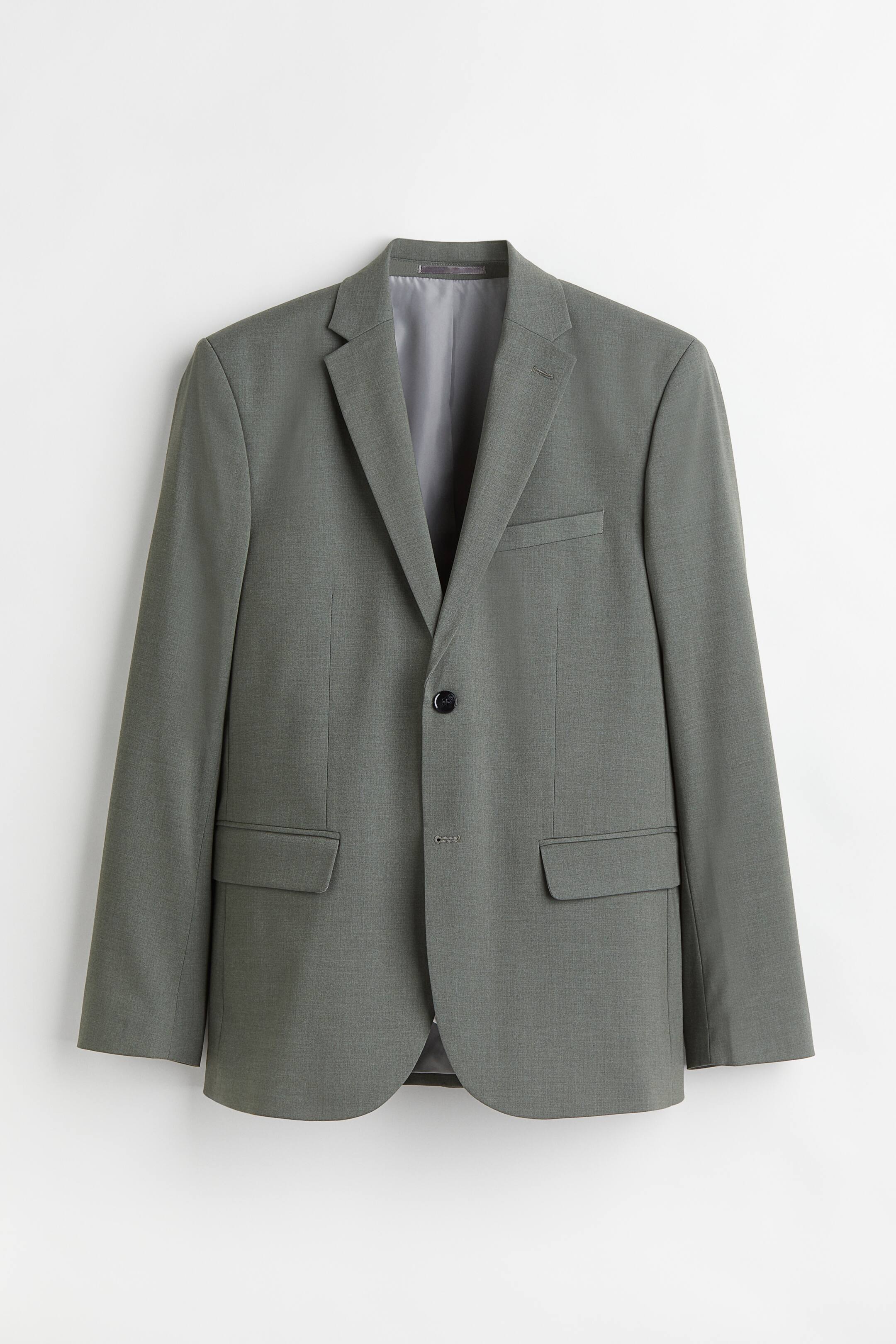 Sako Slim Fit - Tamna sivozelena - Men | H&M RS